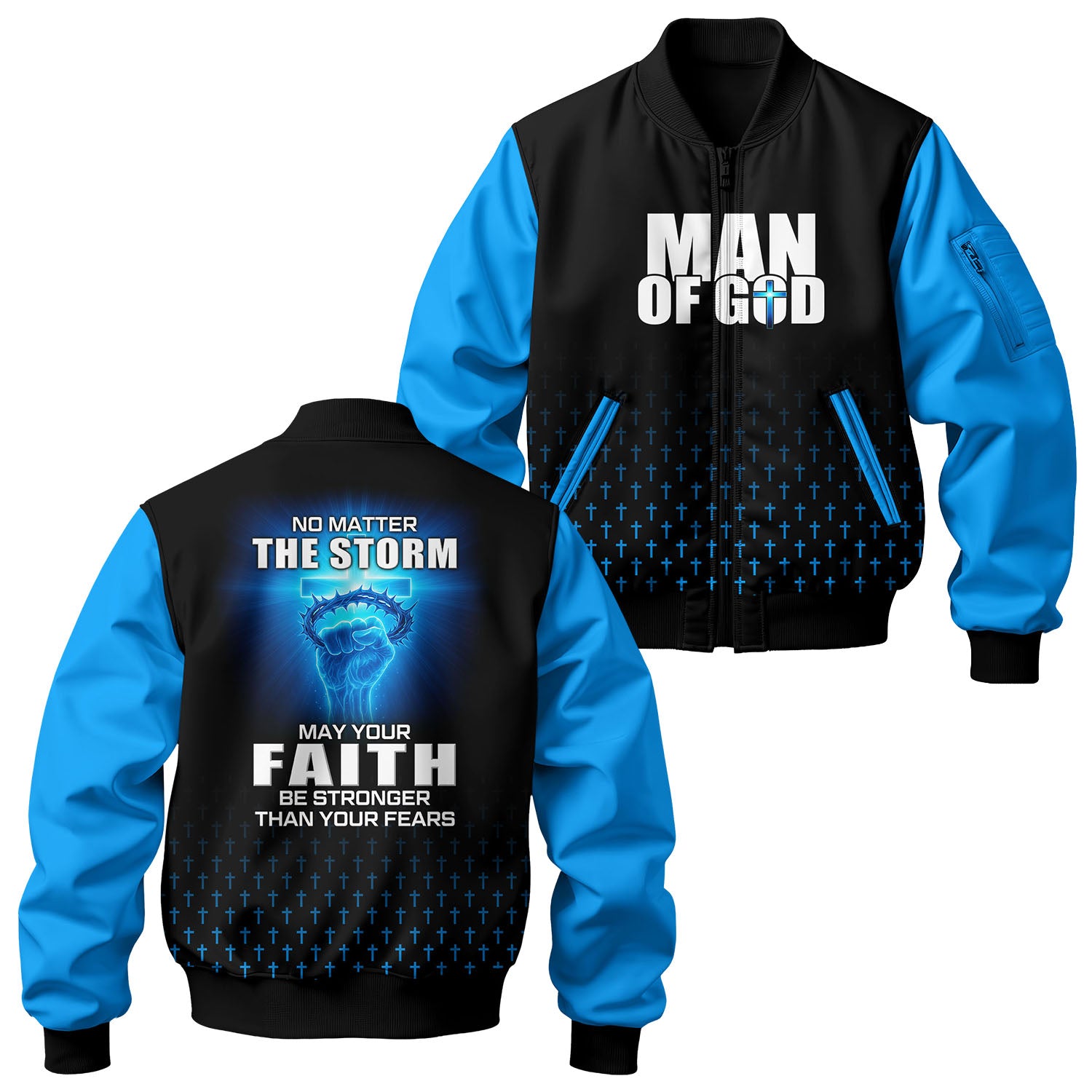 “Unshaken” Bomber Jacket – Theblackluxe